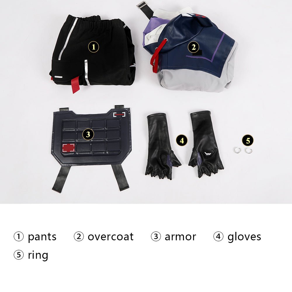 Valorant ISO Outfit Male Fullset Cosplay Costumes – awcos