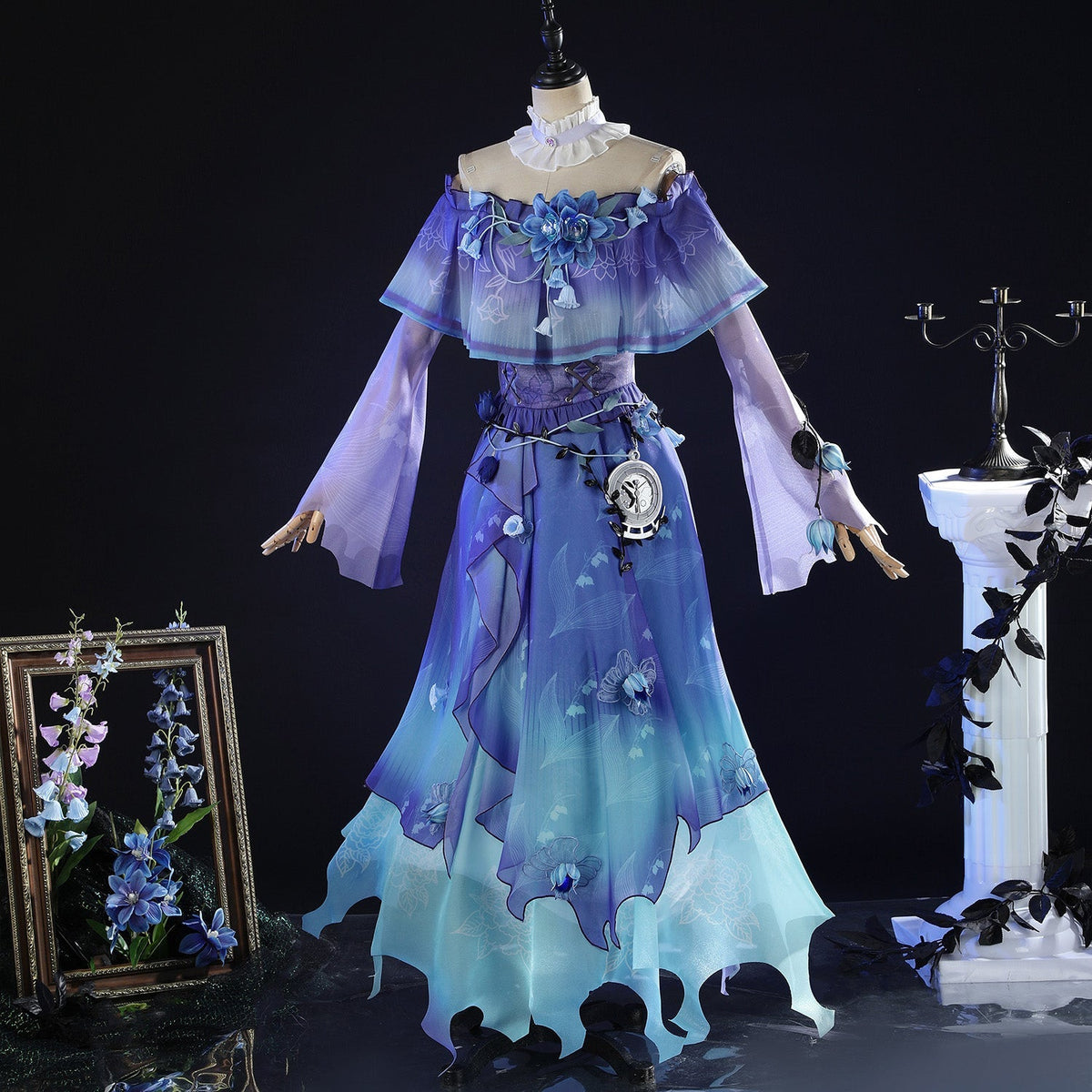 Identity V Entomologist Melly Plinius Ghost Candle Cosplay Costumes ...