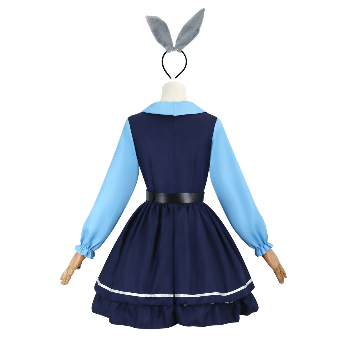 Zoo Judy Hopps Long and Short Sleeves Police Uniform Cosplay Costumes ...